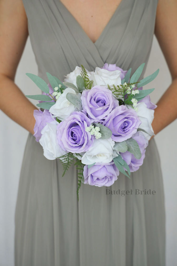 Lavender Wedding Bouquet / – Budget-Bride