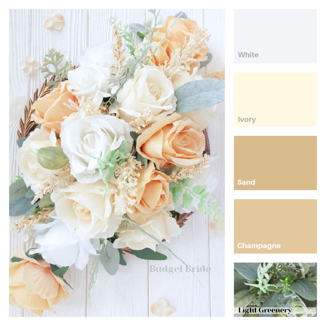 Champagne colour scheme wedding 60 photos - Astyledwedding.com