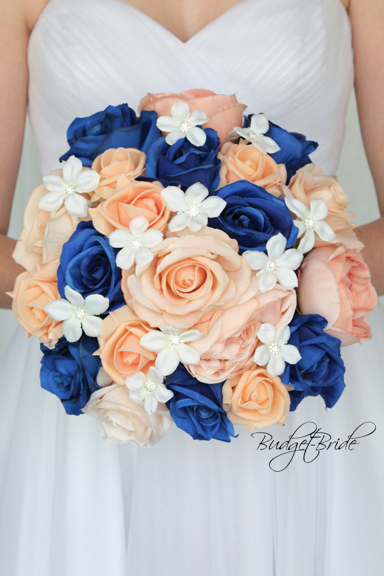 Peach and blue wedding 60 photos - Astyledwedding.com